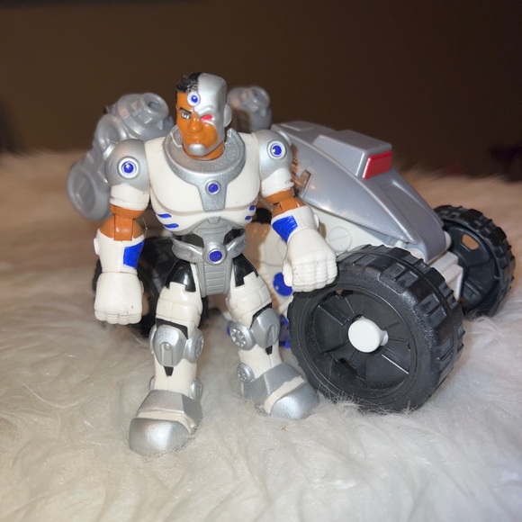Mattel | Toys | Dc Mattel Super Friends 5inch Figure Cyborg W Vehicle ...
